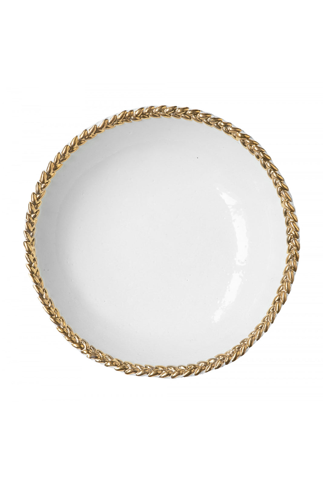 Astier de Villatte Josephine Gold Soup Plate | Amarees – A'MAREE'S