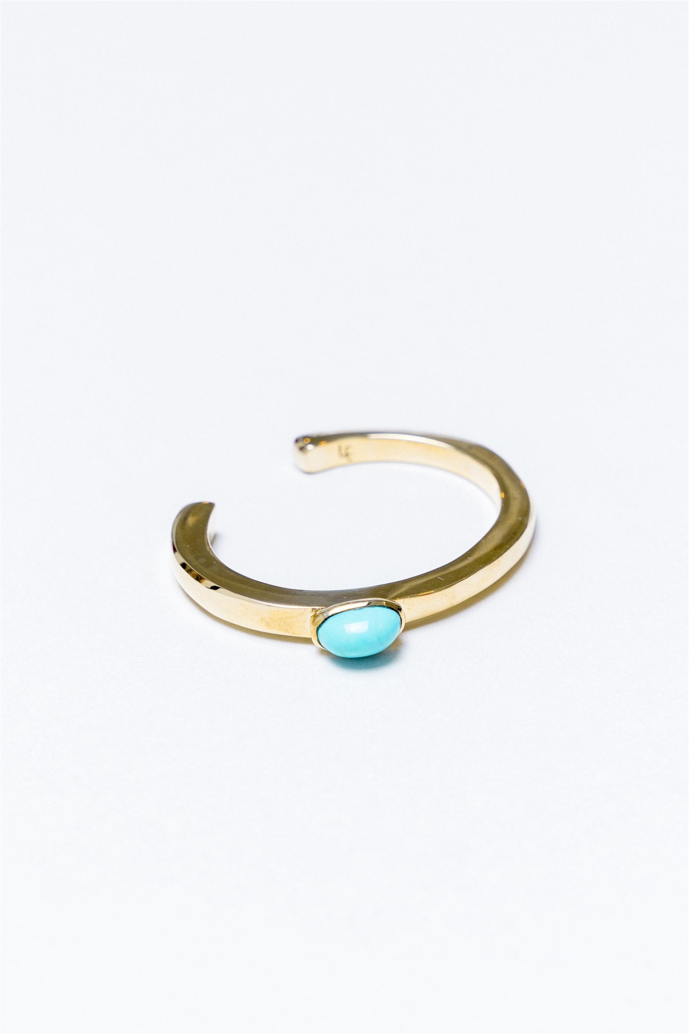 Lisa Eisner Jewelry | Turquoise Side Bangle | A'maree's | A'MAREE'S