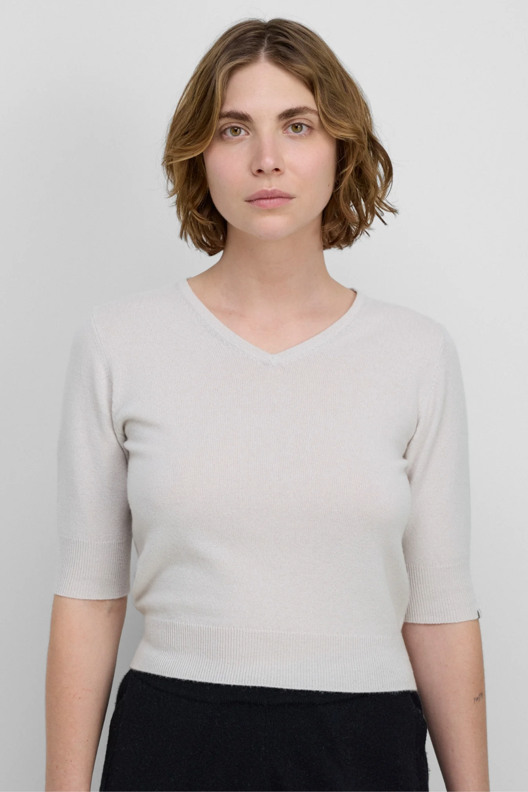Extreme Cashmere| No 400 Mel Sweater in Chalk | A'maree's – A'MAREE'S