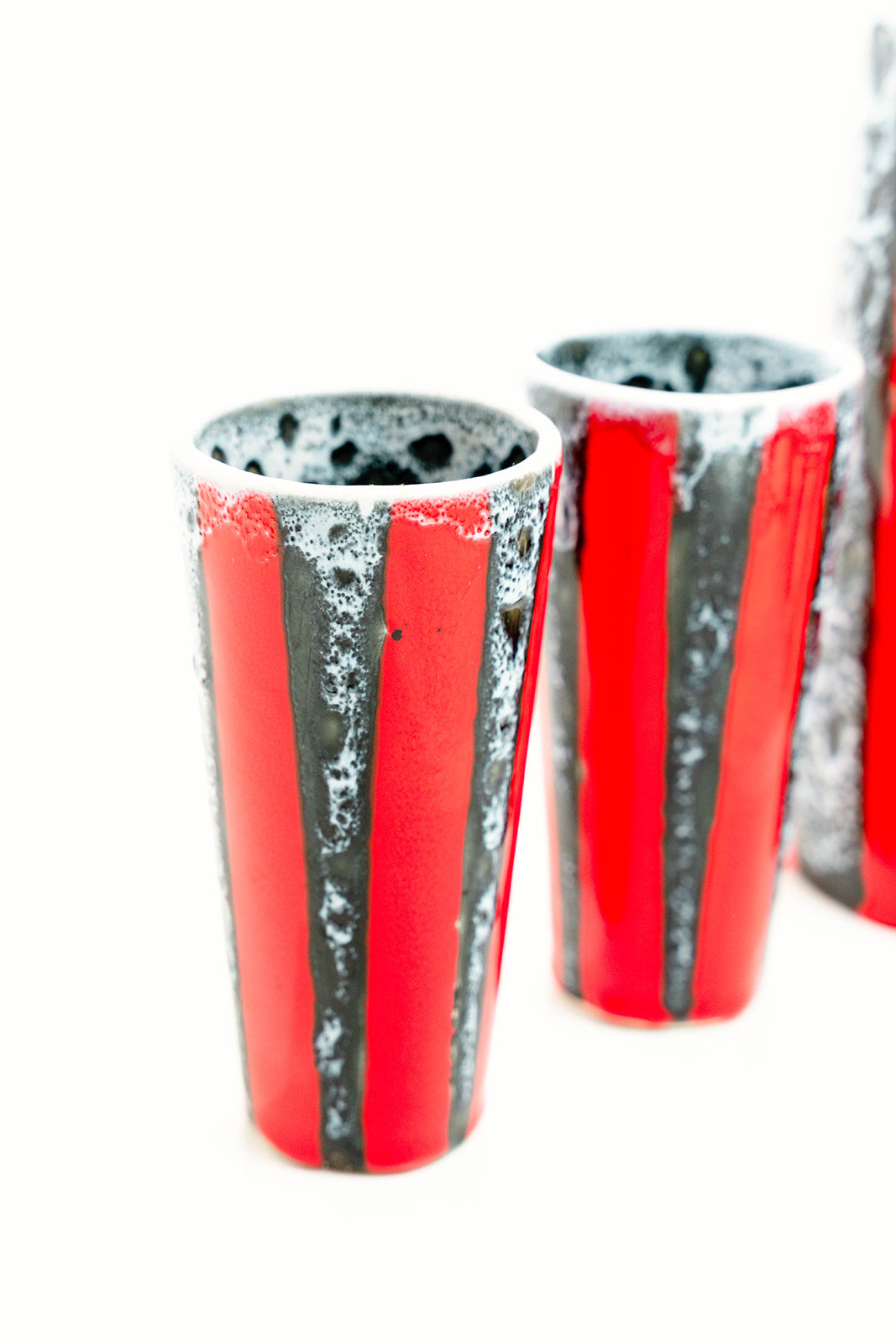 Red and Black Vallauris Fruit Juice Service Set – A'MAREE'S